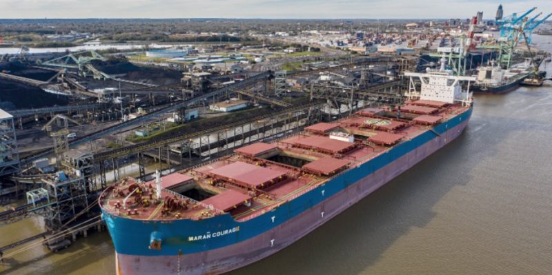 Port of Mobile welcomes its largest bulk carrier ever — Ship exports ...